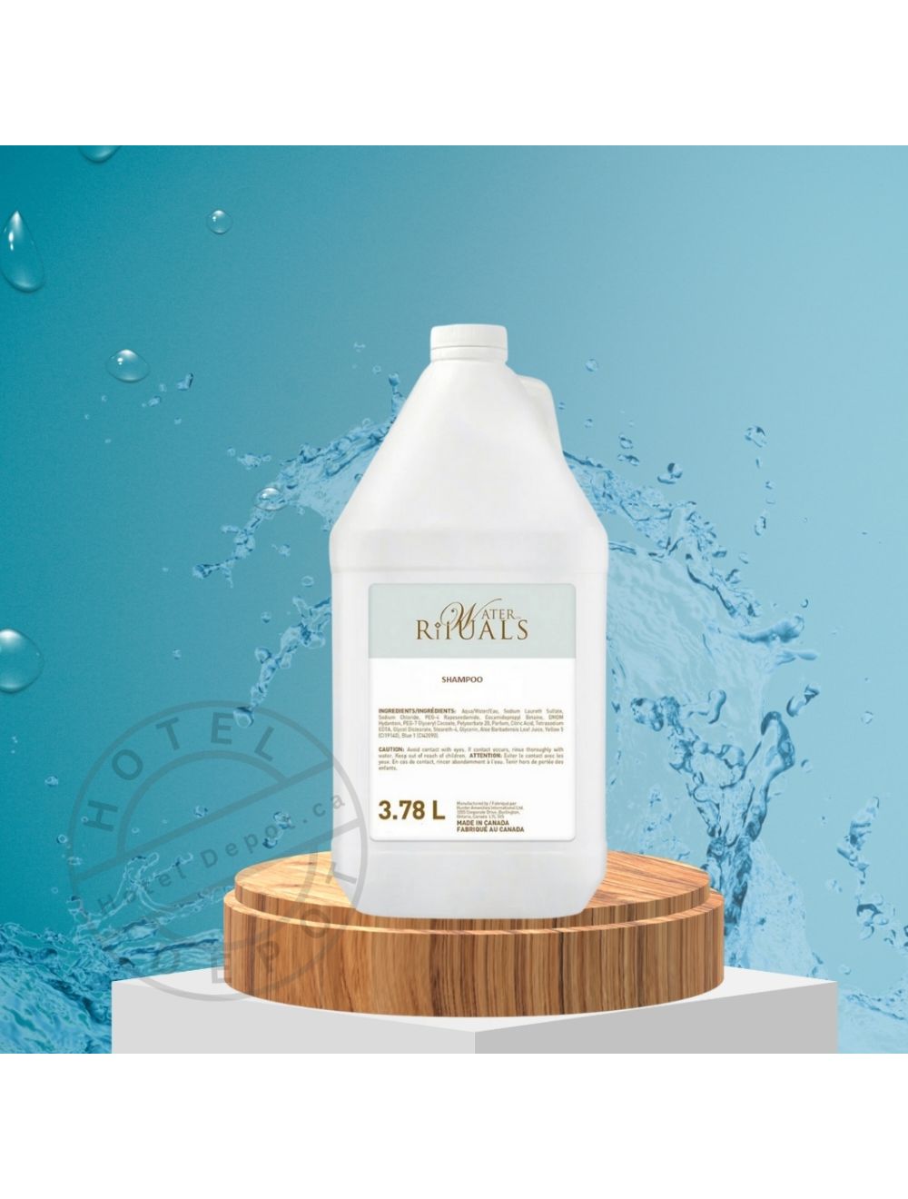 Buy Shampoo Water Rituals Gallon/3.78 L 1/ Pack F-SHAM0318 online for ...