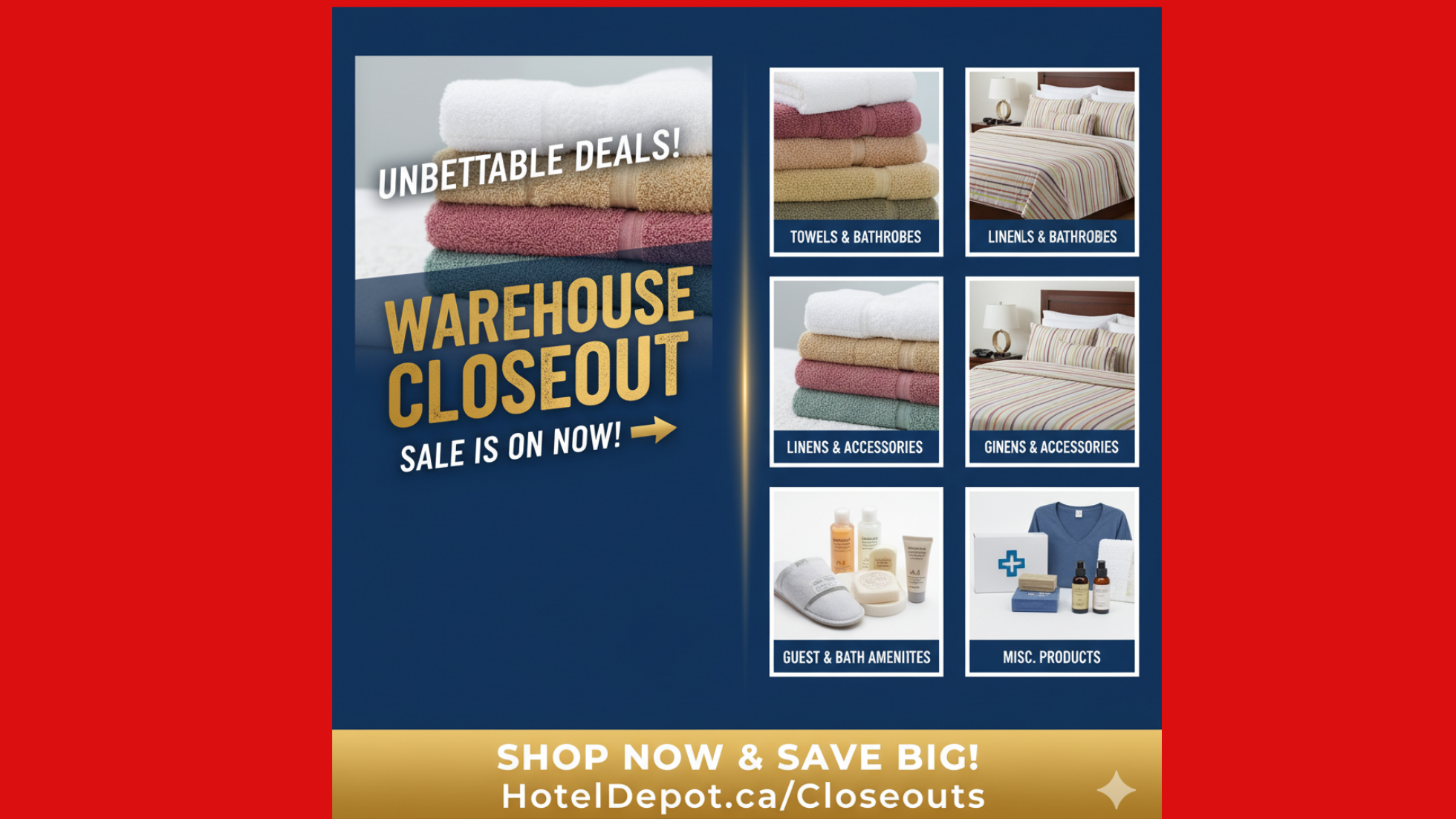 Hotel Depot Warehouse Closeouts - Blog